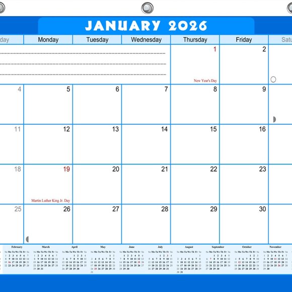 Pelican Industrial | Office | 226 Calendar 2 Months Student Calendar ...